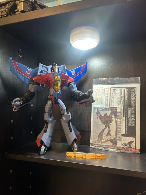 TRANSFORMERS TAKARA ANIMATED Starscream TA-07 2007 Voyager Class ...