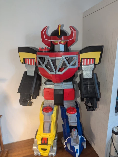 IMAGINEXT POWER RANGERS Megazord Playset Robot Toy BIG 27" FIGURE ...