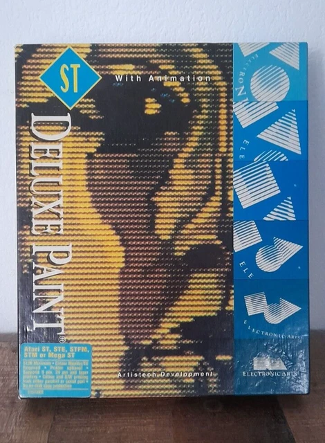 DELUXE PAINT - Logiciel Dessin - Atari ST - 1990 - Electronic Arts EUR ...