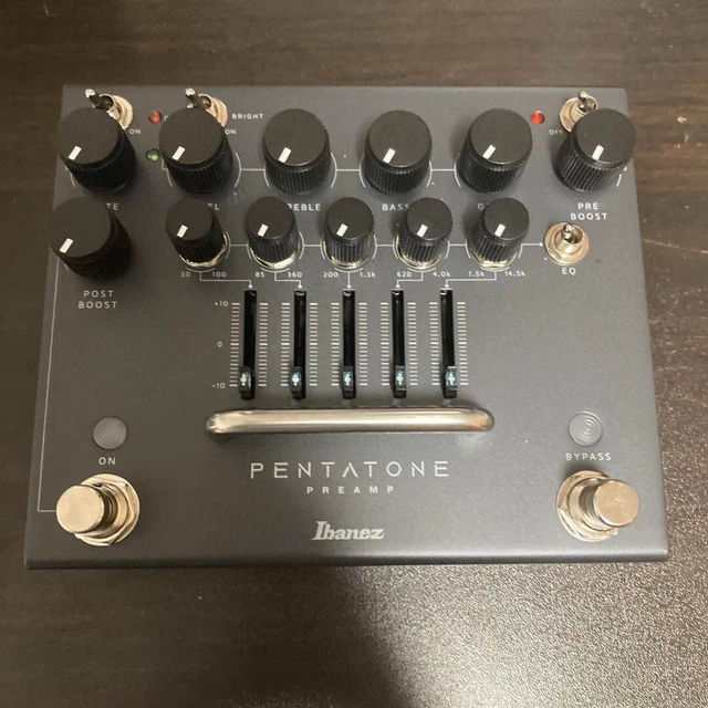 IBANEZ PENTATONE PREAMP and Equalizer Pedal from Japan EUR 216,77 ...