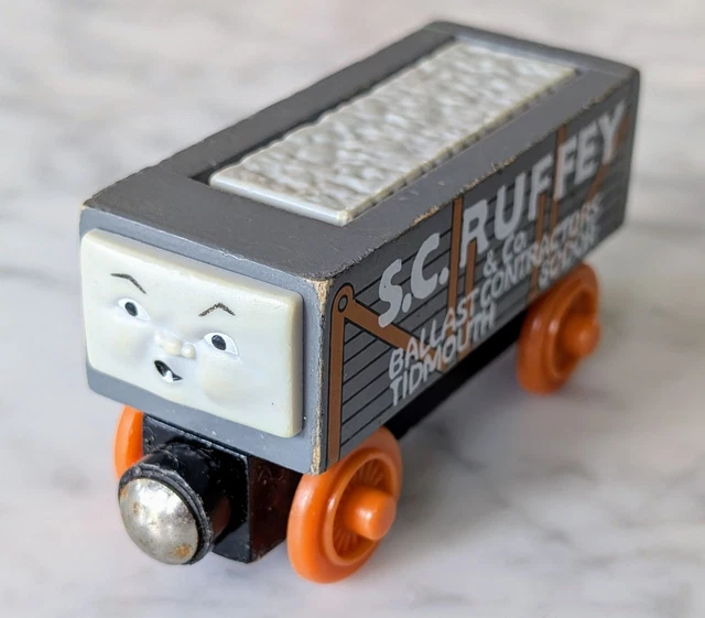 THOMAS TANK ENGINE Wooden Railway SC Ruffey Troublesome Truck Magnetic ...