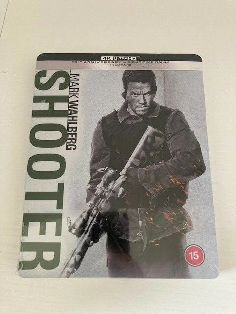 SHOOTER (4K ULTRA HD (Blu Ray) steelbook SEALED EUR 35,71 - PicClick IT