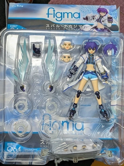 SUBARU NAKAJIMA MAGICAL Girl Lyrical Nanoha series figma (opened), condition as $175.25 ...