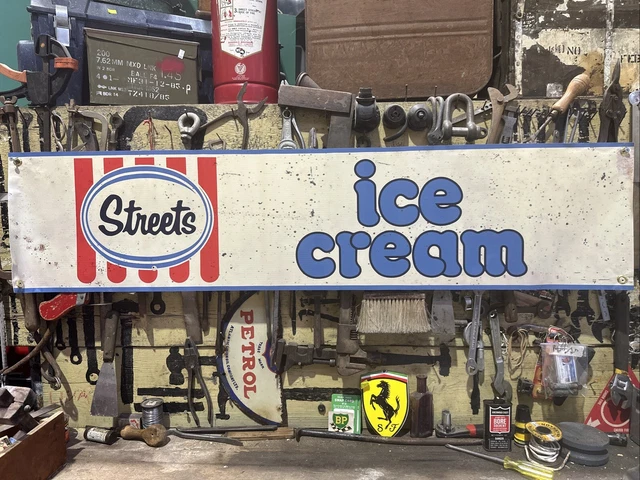 STREETS ICE CREAM Vinyl Banner Reproduced New $40.00 - PicClick AU