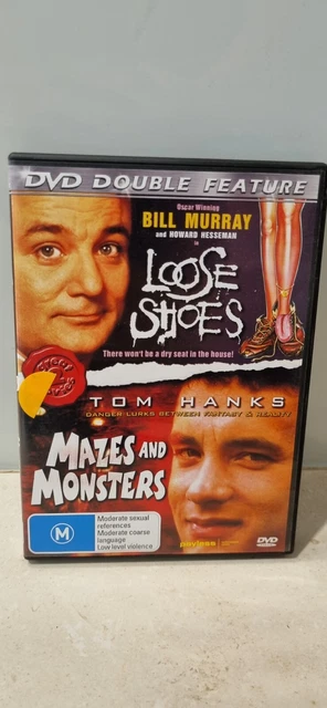 LOOSE SHOES & Mazes and Monsters DVD Movie Tom Hanks Bill Murray Comedy ...