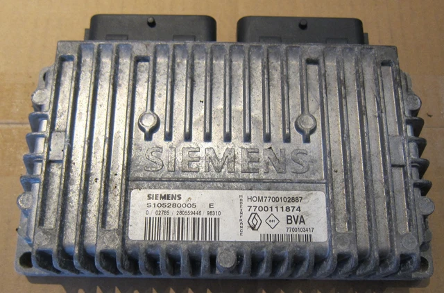 RENAULT CLIO ECU Gearbox Control Unit Automatikgetriebe Steuergerät ...