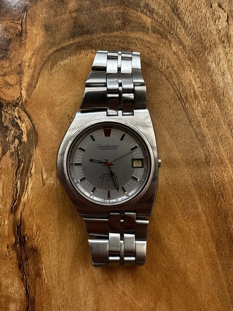 VINTAGE OMEGA CONSTELLATION F300HZ D-Shape Men’s Watch, Ref 198.0004 ...