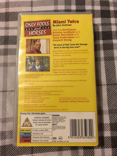 ONLY FOOLS AND Horses - Miami Twice - The Movie (VHS/SH, 1998) Free ...