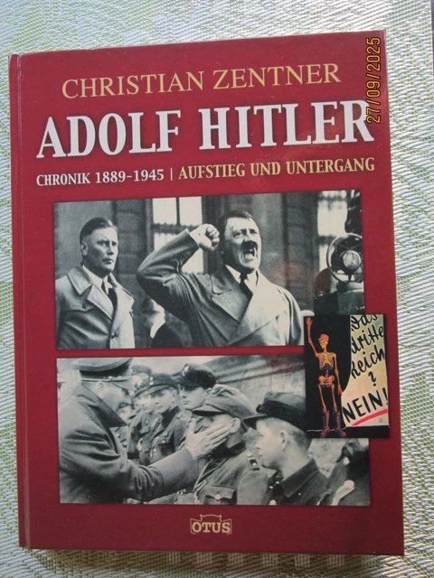 &ADOLF HITLER& CHRONIK 1889-1945 Christian Zentner EUR 12,95 - PicClick DE
