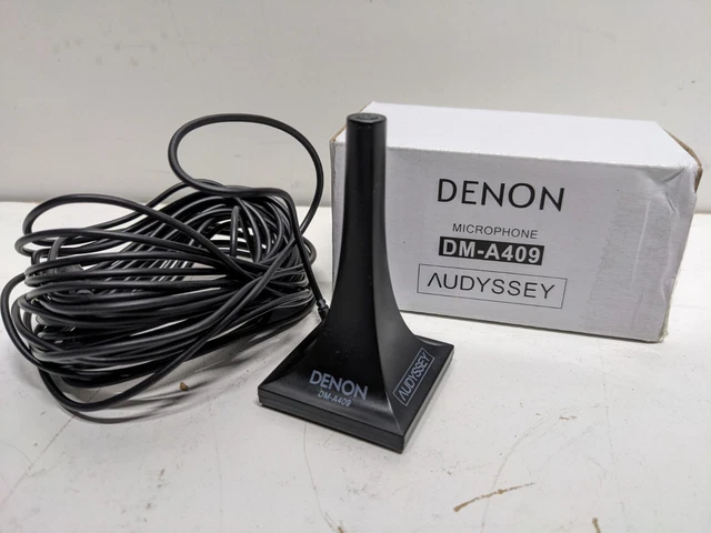 DENON DM-A409 AUDYSSEY Calibration microphone for Home Cinema Receiver ...