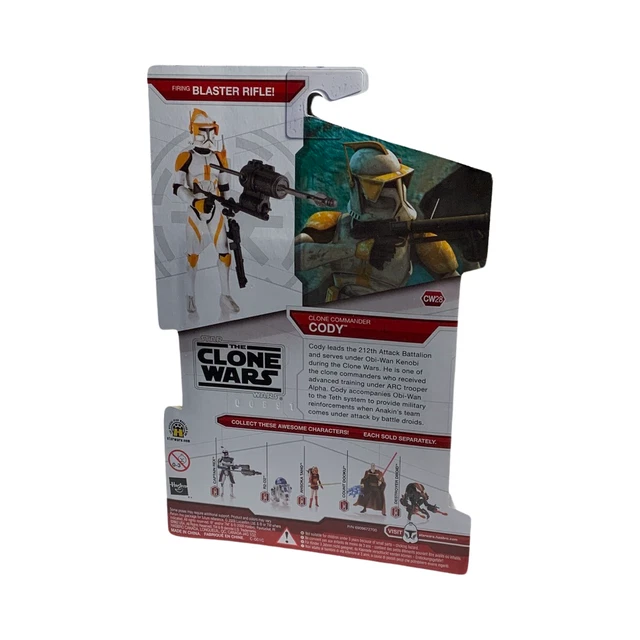STAR WARS THE Clone Wars Commander Cody CW28 - New in Box - 2009 $38.72 ...