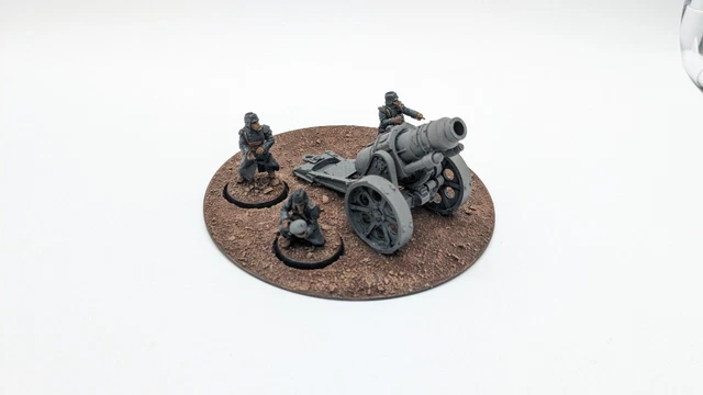 FORGEWORLD DEATH KORPS of Krieg Heavy Mortar Carriage Painted ...