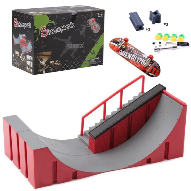 SKATE PARK RAMP Kit Tech Deck Mini Fingerboard Finger Board Ultimate Park Toys £11.99 - PicClick UK