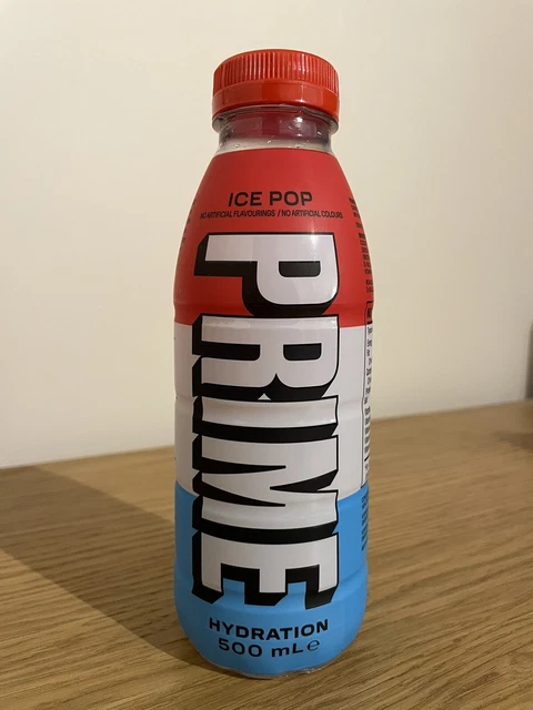 PRIME HYDRATION ENERGY Drink by KSI and Logan Paul - Ice Pop - 500ml £7 ...