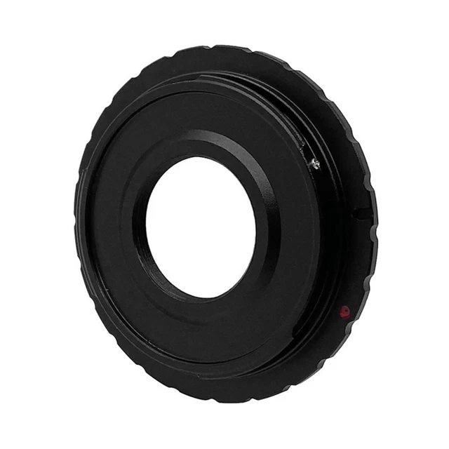 ALUMINUM LENS C Mount Adapter Macro Rings For Canon EOS EF Mount ...