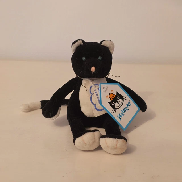 JELLYCAT BABY SLACKAJACK Cat -Tiny BLACK CAT- kitten BNWT £130.70 ...