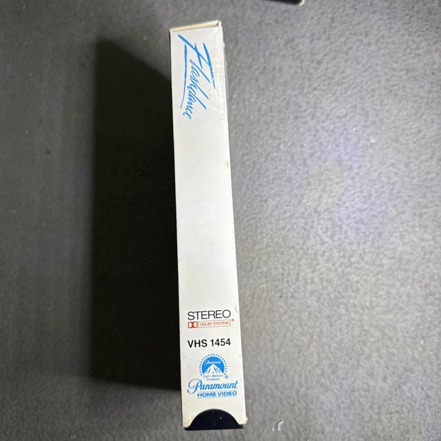 FLASHDANCE (VHS, ORIGINAL 1983 version!) Jennifer Beals - RARE! - 80's ...
