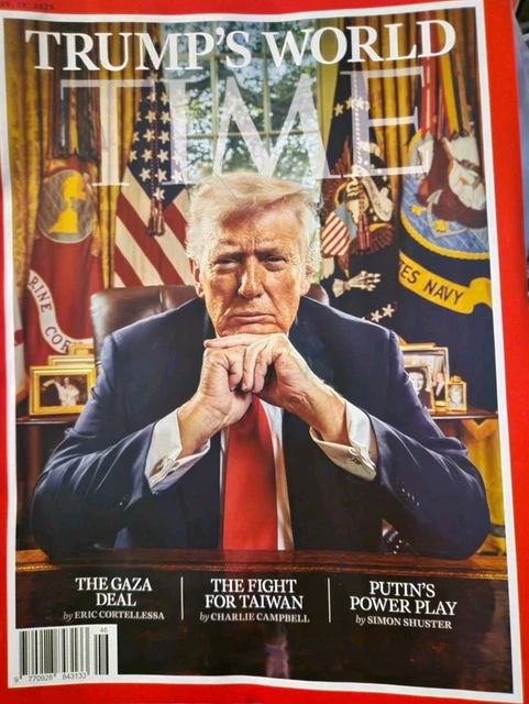 TIME MAGAZINE NOVEMBER 10-2025-TRUMP'S WORLD UK EDITION £7.25 - PicClick UK