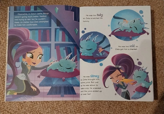 A LITTLE GOLDEN Book Shimmer And Shine Dragon Pox! Nickelodean EUR 9,39 ...