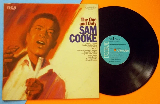 SAM COOKE THE One And Only LP 1967 Early R & B Camden Dynaflex Soul ...