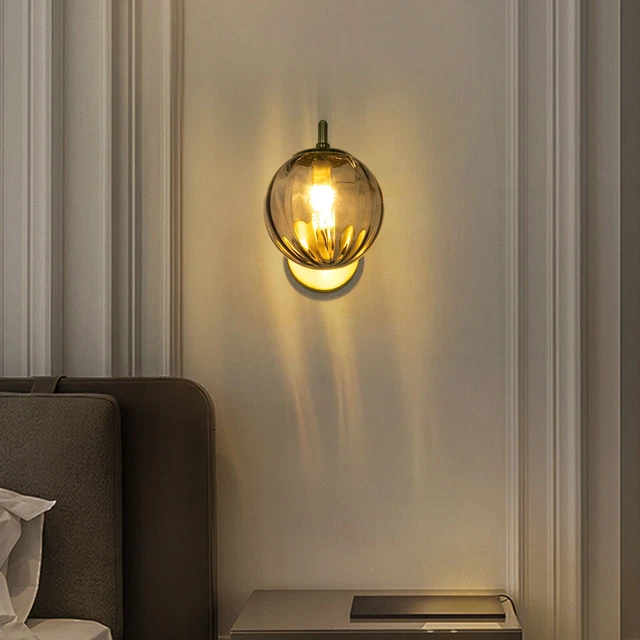 OUTDOOR WALL LIGHT, Industrial Wall Mount Lighting Fixture, Round Wall ...