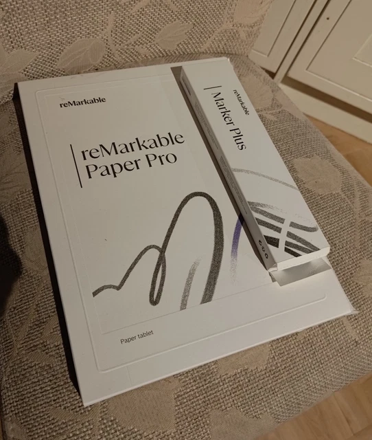 REMARKABLE PAPER PRO + reMarkable Marker Plus (Excellent Condition ...