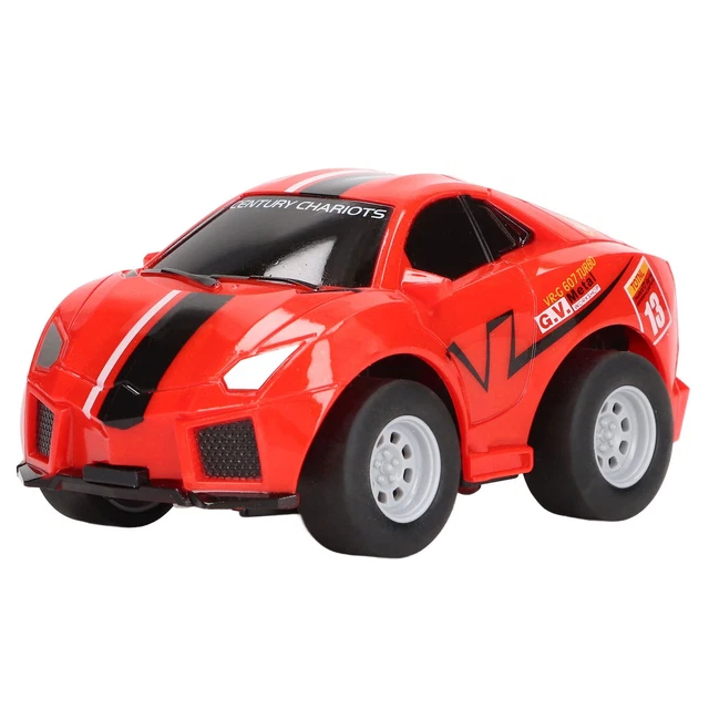 RED 1/43 SCALE Remote Control Car High Speed 4 Channels Simulated RC ...