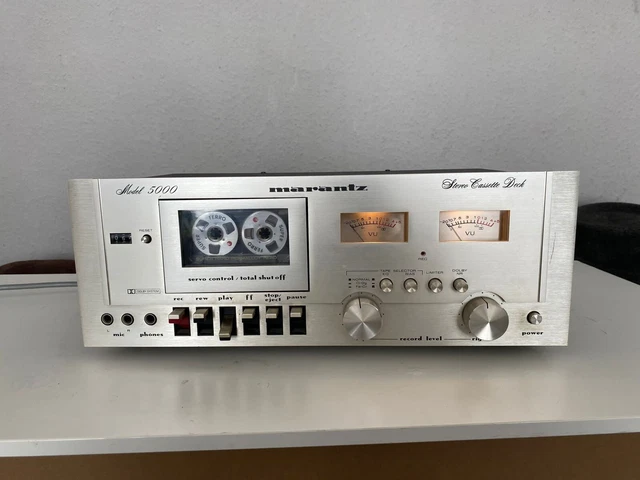 MARANTZ MODEL 5000 Stereo Cassette Deck Teil funktioniert EUR 60,00 ...
