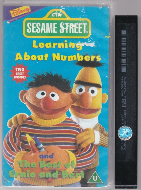 SESAME STREET - Learning About Numbers - Vhs Video EUR 17,07 - PicClick IT