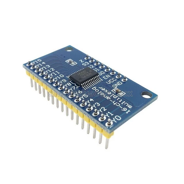 16-CHANNEL CD74HC4067 ANALOG Digital Multiplexer Breakout Board Module ...