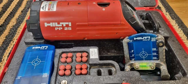 HILTI PP25 TOPCON TP-L5G Green Pipe Laser Level PIPER good condition ...