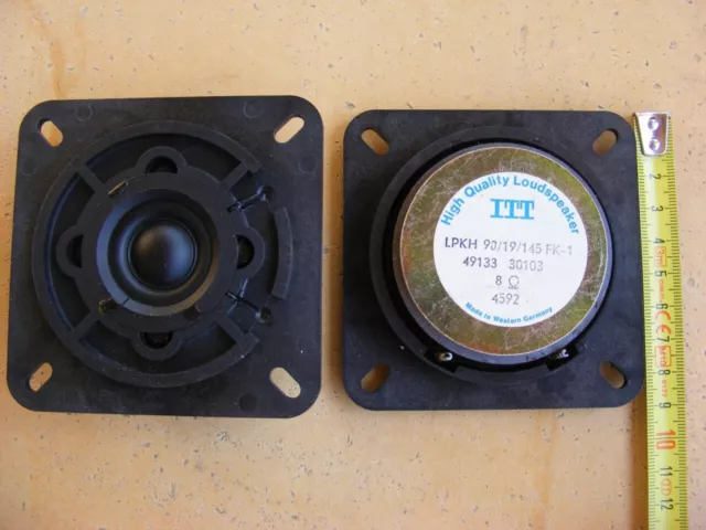 TWEETERS ITT NEUFS la paire type LPKH 90/19/145 FK1 8 Ohms EUR 55,00 ...