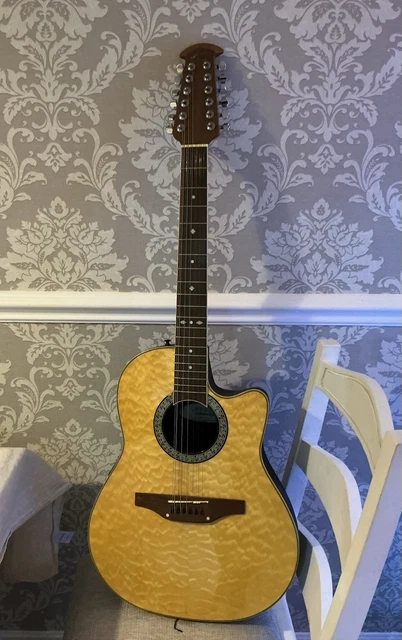 VINTAGE OVATION CELEBRITY CC045 12 String Electro Acoustic Guitar ...