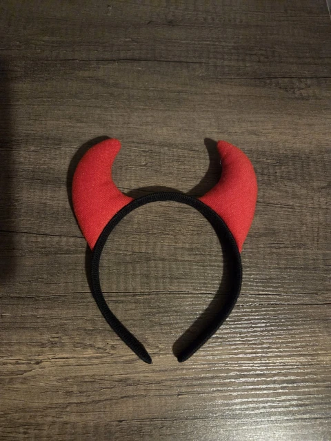 NEW DEVIL HORNS Headband Halloween Party Costume Accessory £1.70 ...