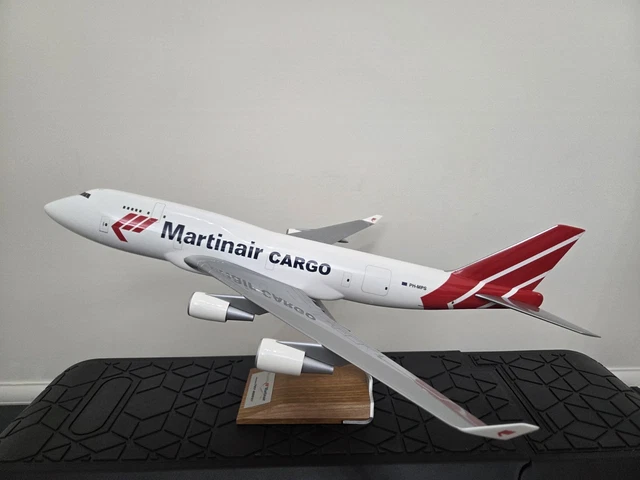 PACMIN MARTINAIR BOEING 747-400 Cargo Travel Agent Model 1:100 scale ...