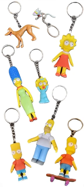 THE SIMPSONS KEYRING Character Single Figure figures Keychain £9.99 ...