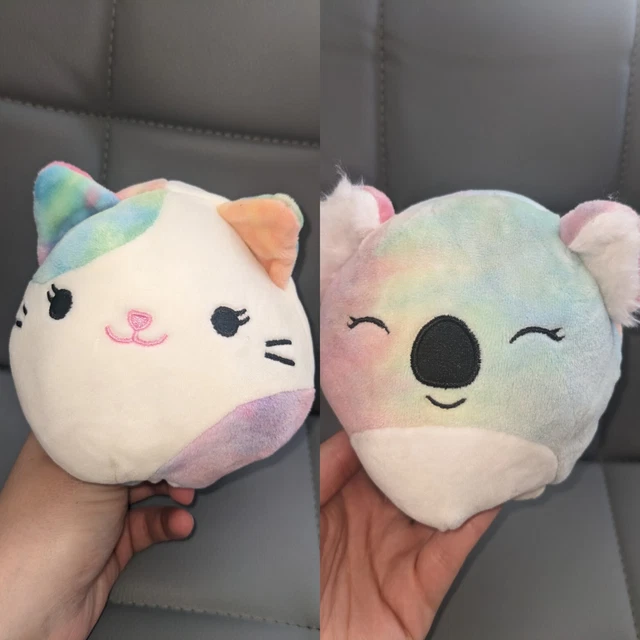ORIGINAL SQUISHMALLOW FLIP A Mallow Risa Rainbow Cat Katya Koala Soft ...