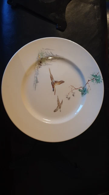 RARE ROYAL DOULTON The Coppice Flying Pheasants Side plate 16.5 cm ...