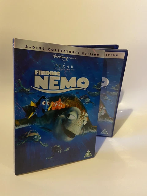 FINDING NEMO DVD, 2004, 2-Disc Collectors Edition Holographic Slipcase ...