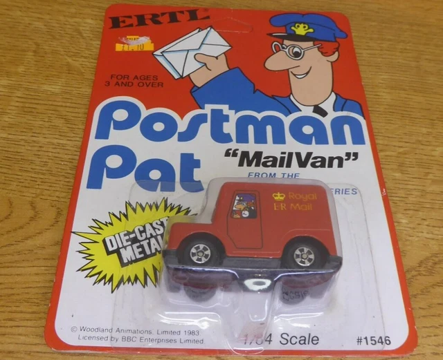 ERTL POSTMAN PAT Royal Mail Van No.1546 1:64 Diecast BBC 1983 - 1984 ...