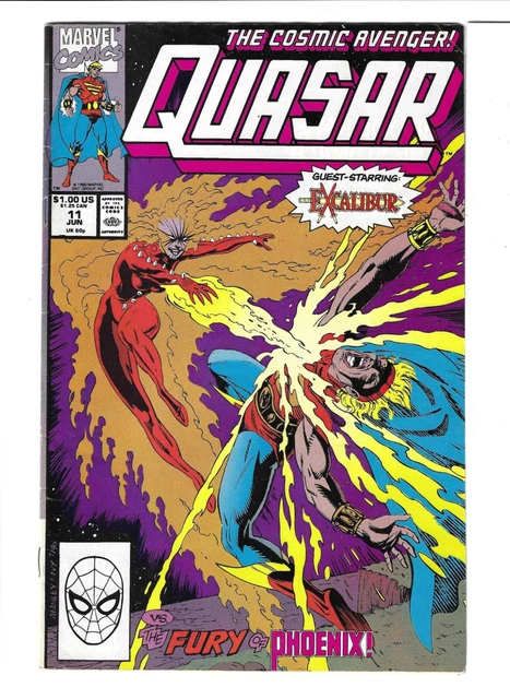 QUASAR #11 (MARVEL, 1990) FN $3.49 - PicClick CA
