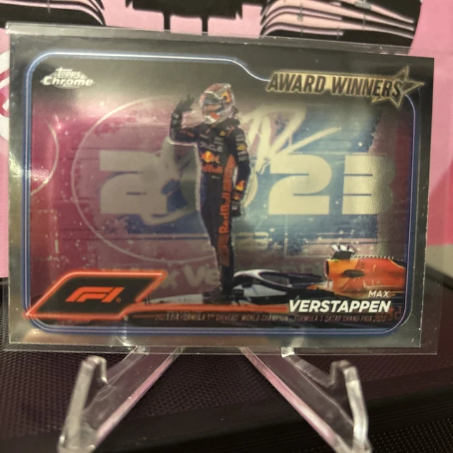 2024 TOPPS CHROME Formula 1 F1 Award Winners Max Verstappen #183 £1.17 ...