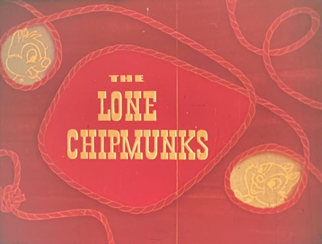 16MM FILM THE LONE CHIPMUNKS Chip ‘N’ Dale (1954) Disney Cartoon $23.33 ...