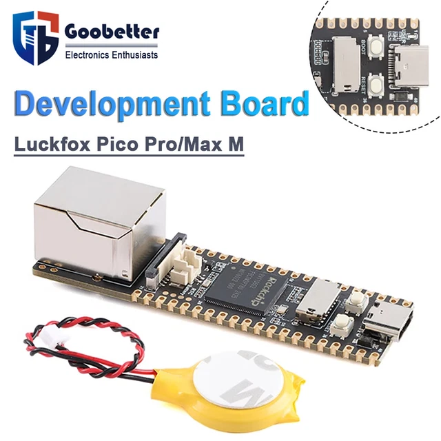 LUCKFOX PICO PRO / Max M Micro Linux AI Development Board Based on RV1106 Chip EUR 24,81 ...