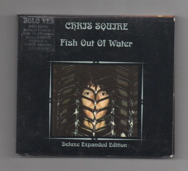 CHRIS SQUIRE ~FISH Out Of Water~ **Deluxe Expanded Digipak CD + DVD ...