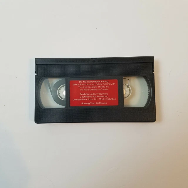 VINTAGE VHS TAPE 1993 The Nutcracker Ballet Barishnikov Metacom £4.55 - PicClick UK