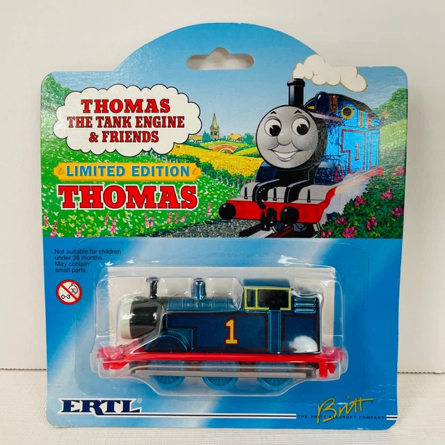 THOMAS THE TANK Engine and Friends Limited Edition Metallic Thomas ERTL ...