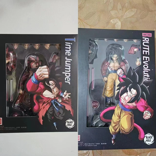 CUSTOM DRAGON BALL z S.H.Figuarts ssj4 goku Pink & Red kit $109.00 ...