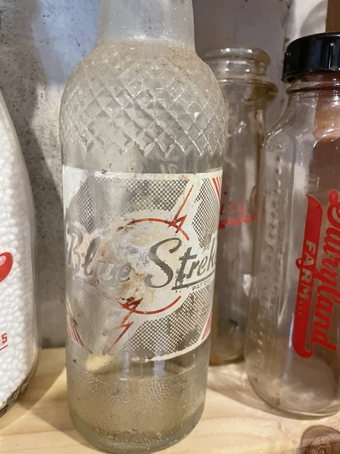 VINTAGE ROUGH BUT Rare Opelika Alabama Soda Bottle Blue Strike Rare $14 ...