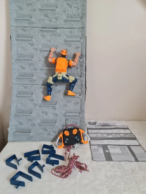 TOTALLY EXTREME ACTION Man Remote Controled Rock Climber Figure ...